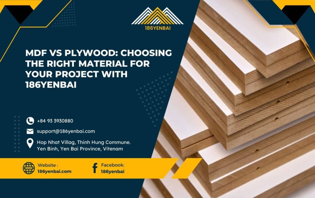 MDF vs Plywood: Choosing the Right Material for Your Project